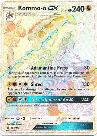Kommo-o GX #159 Prices | Pokemon Guardians Rising | Pokemon Cards