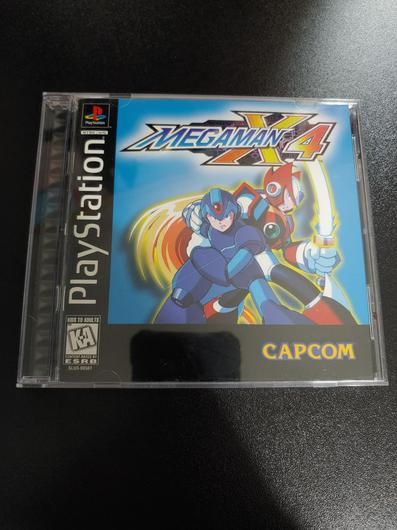 Mega Man X4 | Item, Box, and Manual | Playstation