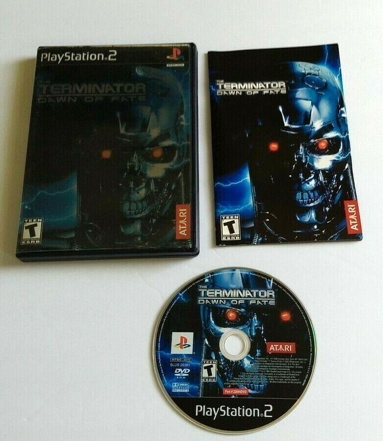 Terminator Dawn of Fate | Item, Box, and Manual | Playstation 2