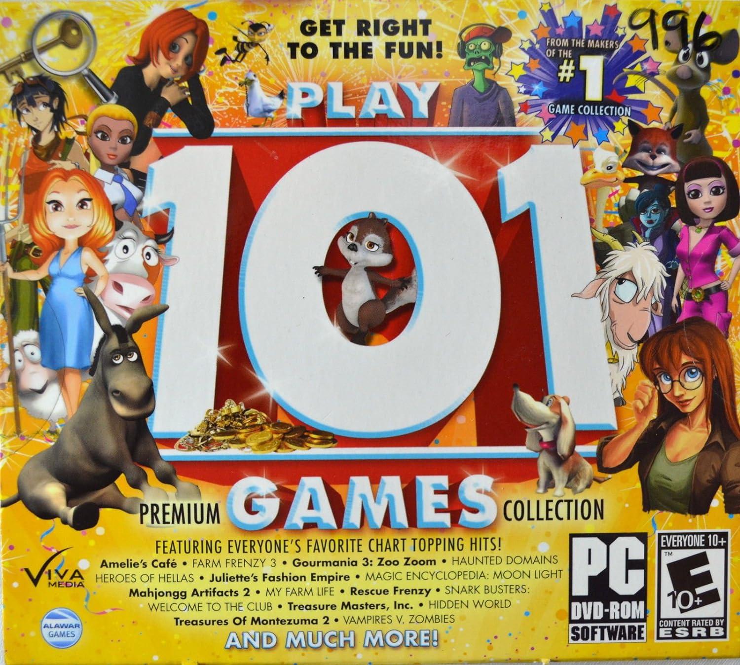Play 101 Premium Games Collection [Jewel Case] Precios PC Games ...