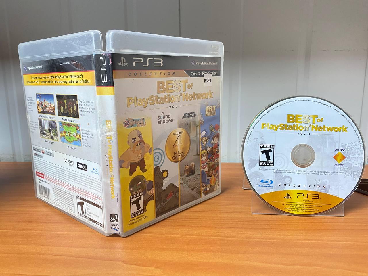 Best of PlayStation Network Vol. 1 | Item, Box, and Manual | Playstation 3