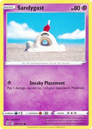 Sandygast #81 Prices | Pokemon Rebel Clash | Pokemon Cards