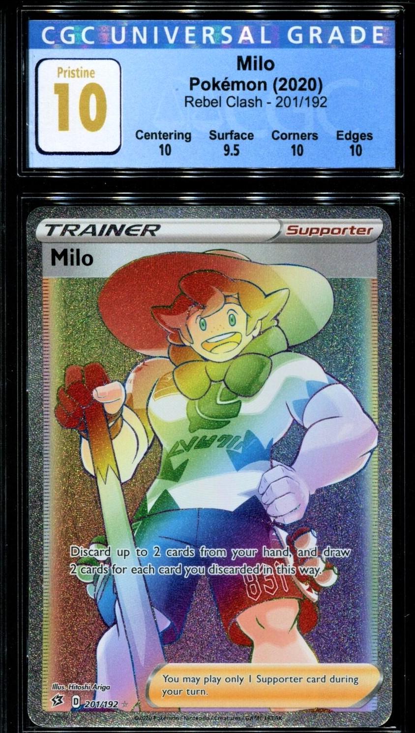 Milo #201 Prices | Pokemon Rebel Clash | Pokemon Cards