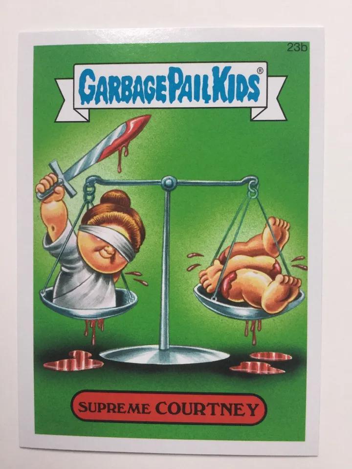 Supreme Courtney #23b Prices | 2015 Garbage Pail Kids | Garbage Pail Cards