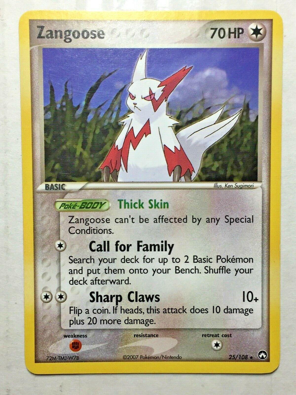 Zangoose #25 Prices | Pokemon Power Keepers | Pokemon Cards