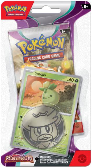 Smoliv Checklane Blister Pack Prices | Pokemon Paldea Evolved | Pokemon ...