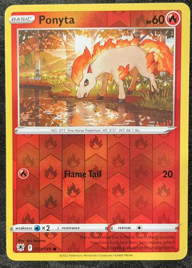 Ponyta [Reverse Holo] | Ungraded | Pokemon Astral Radiance