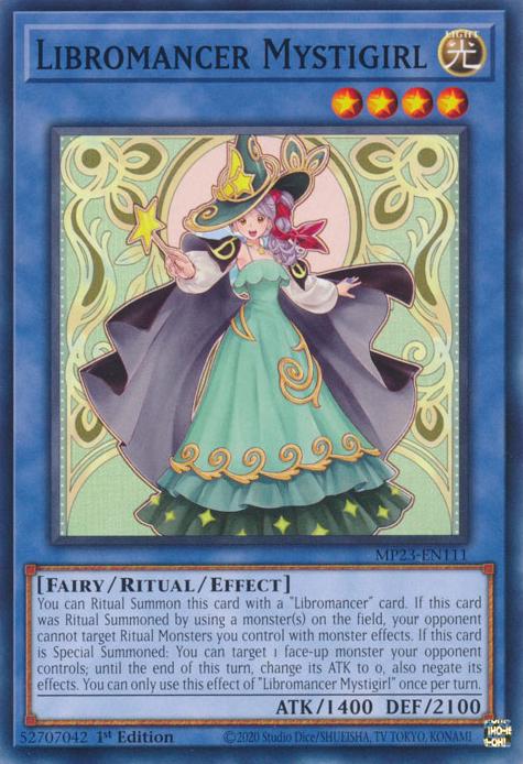 Libromancer Mystigirl MP23-EN111 Prices | YuGiOh 25th Anniversary Tin ...