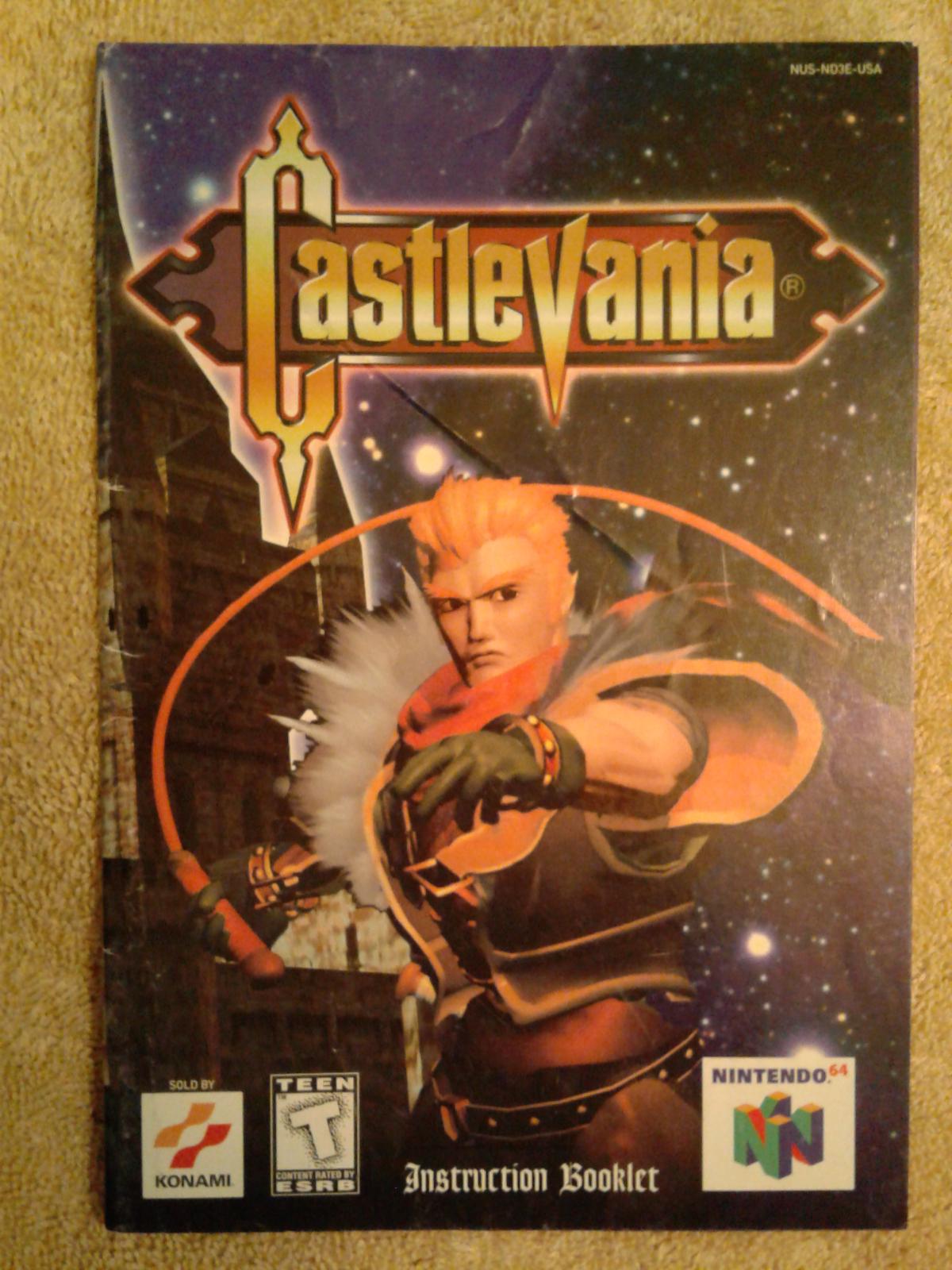 Castlevania | Manual only | Nintendo 64
