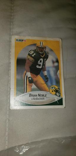 Brian Noble | Ungraded | 1990 Fleer