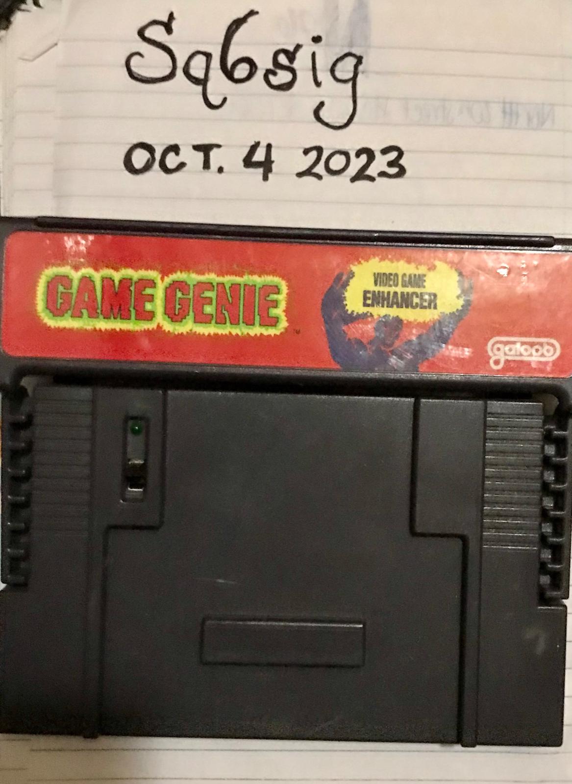 Game Genie | Item only | Super Nintendo