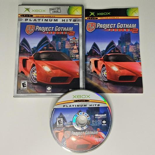 Project Gotham Racing 2 [Platinum Hits] | Item, Box, and Manual | Xbox