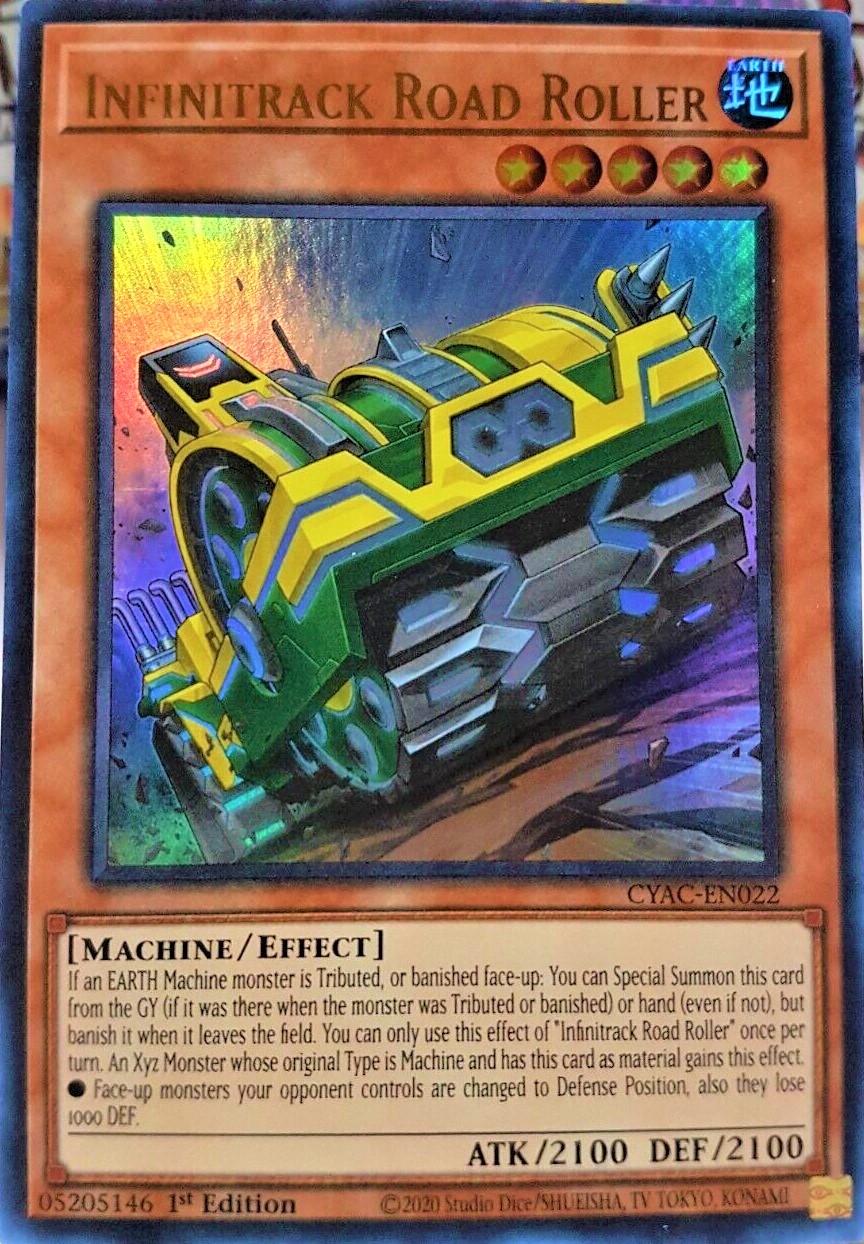 Infinitrack Road Roller CYAC-EN022 Prices | YuGiOh Cyberstorm Access ...