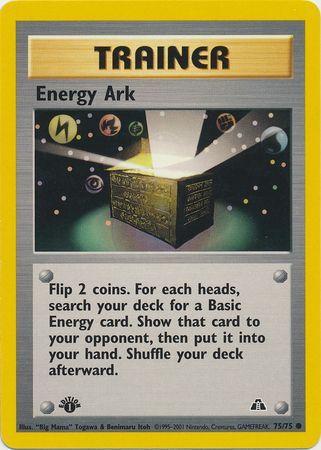 Energy Ark [1st Edition] #75 Prices | Pokemon Neo Discovery | Pokemon Cards