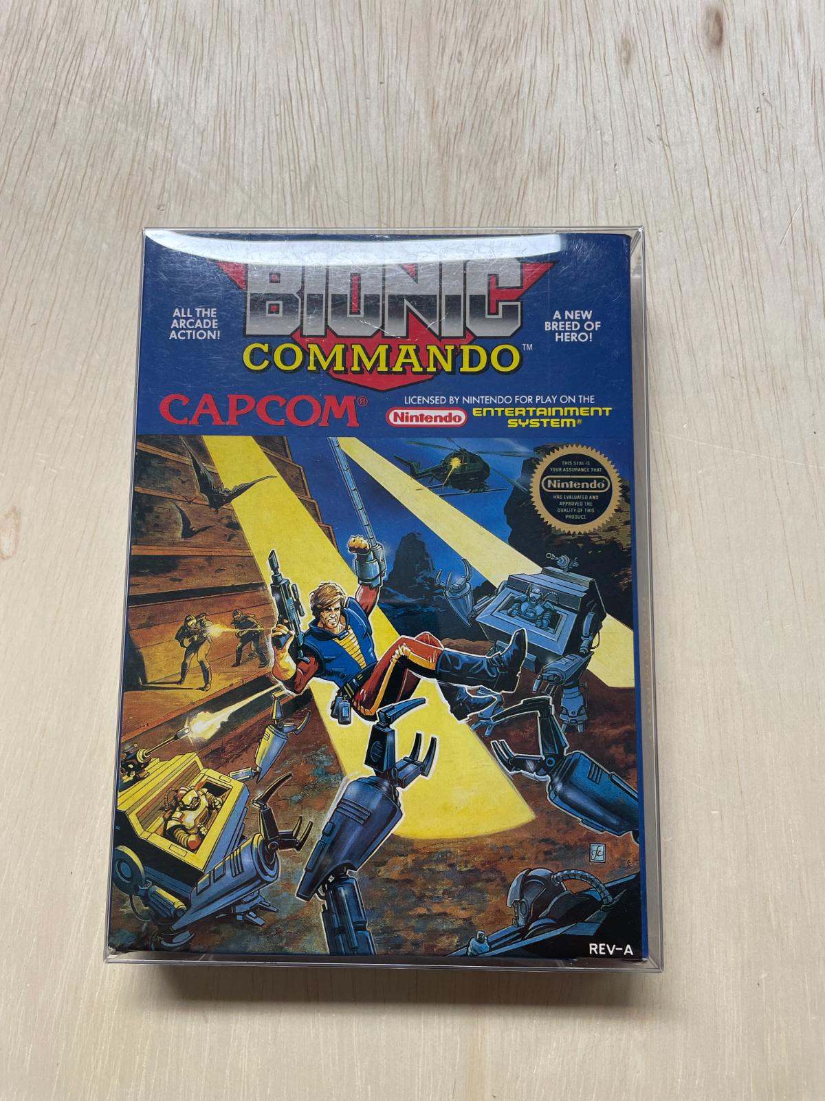 Bionic Commando | Item, Box, and Manual | NES