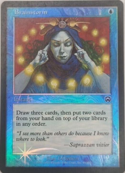 Brainstorm [Foil] #61 Prices | Magic Mercadian Masques | Magic Cards
