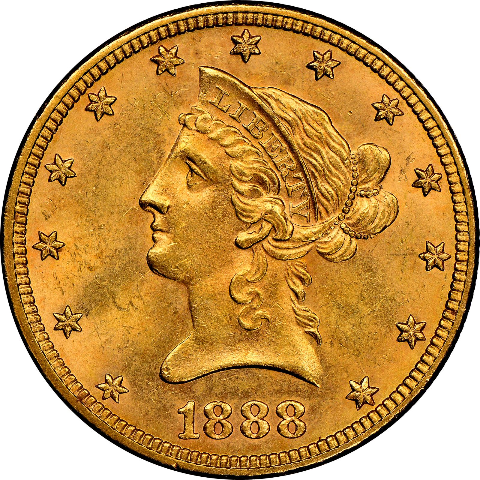 1888 Liberty Head Gold Eagle Prices | Ungraded, NGC, PCGS Values
