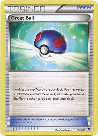 Great Ball #93 Prices | Pokemon Emerging Powers | Pokemon Cards
