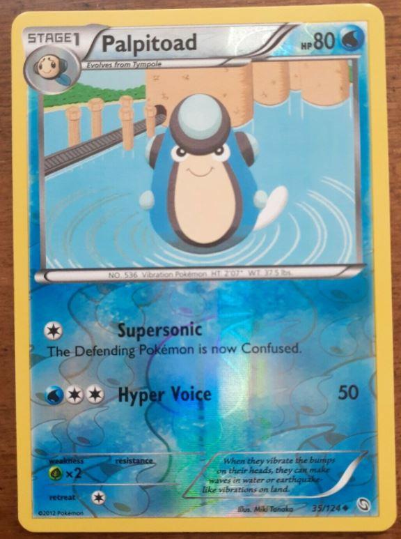 Palpitoad [Reverse Holo] #35 Prices | Pokemon Dragons Exalted | Pokemon ...