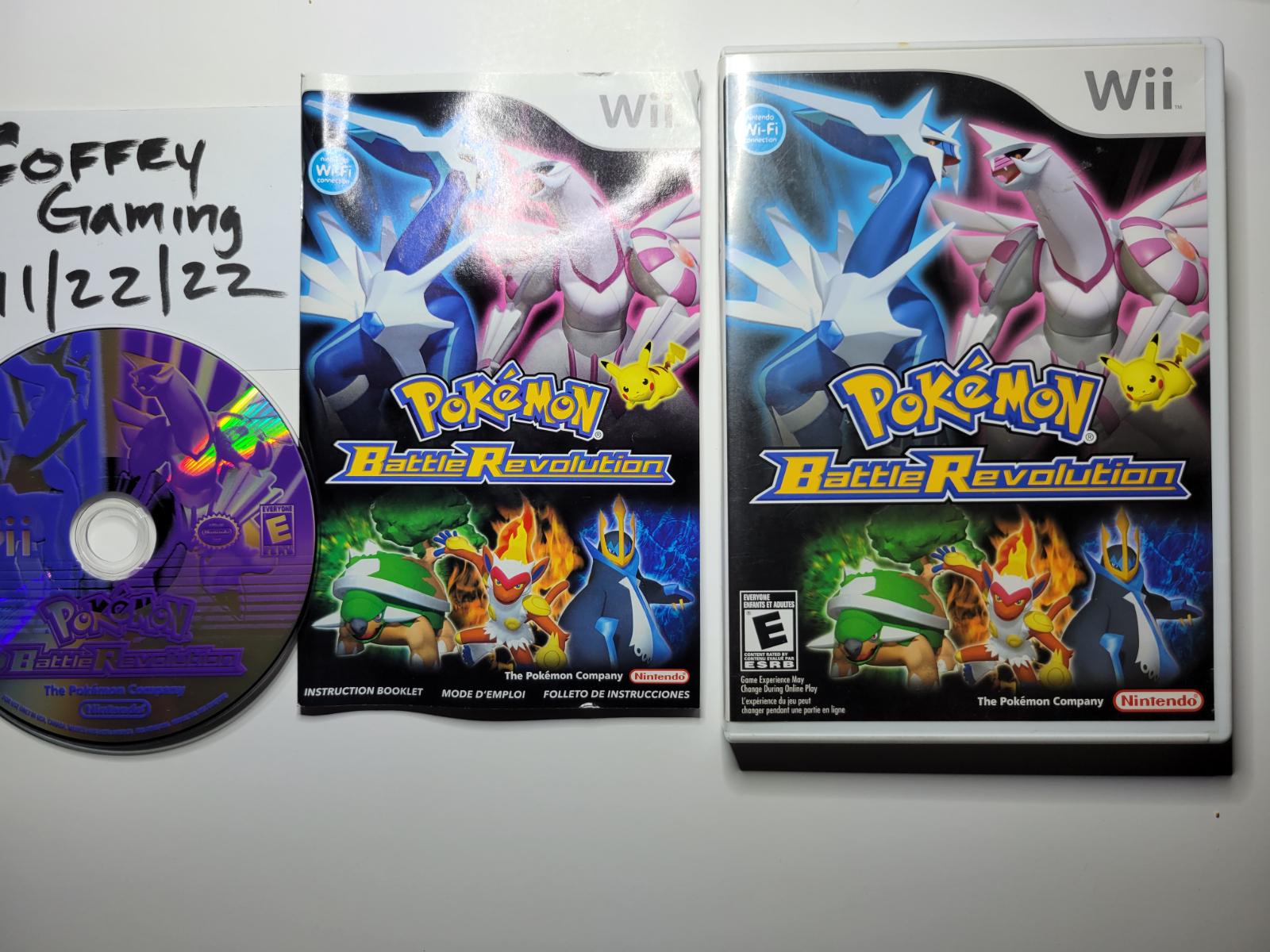 Pokemon Battle Revolution | Item, Box, and Manual | Wii