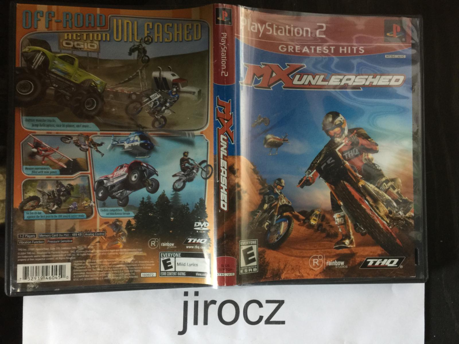 MX Unleashed [Greatest Hits] | Box only | Playstation 2