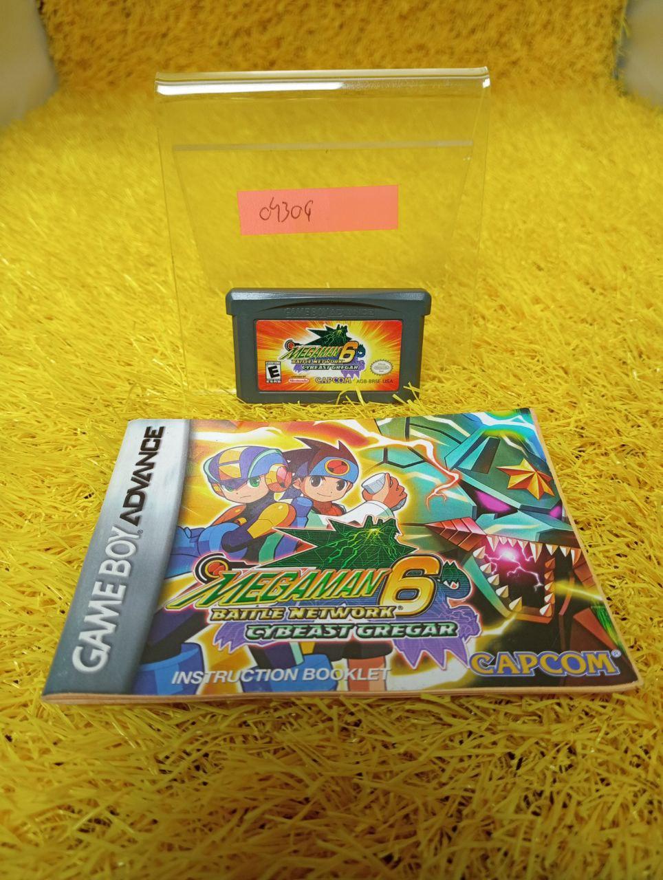 Mega Man Battle Network 6 Cybeast Gregar | Item and Manual only ...