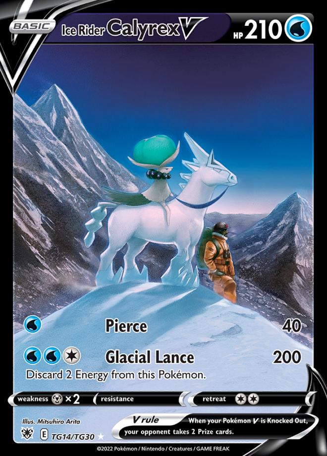 Ice Rider Calyrex V #TG14 Prices | Pokemon Astral Radiance | Pokemon Cards