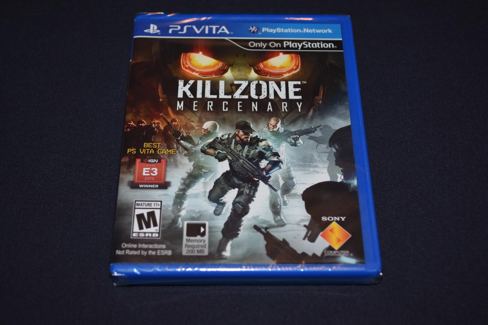 Killzone: Mercenary | New Item, Box, and Manual | Playstation Vita
