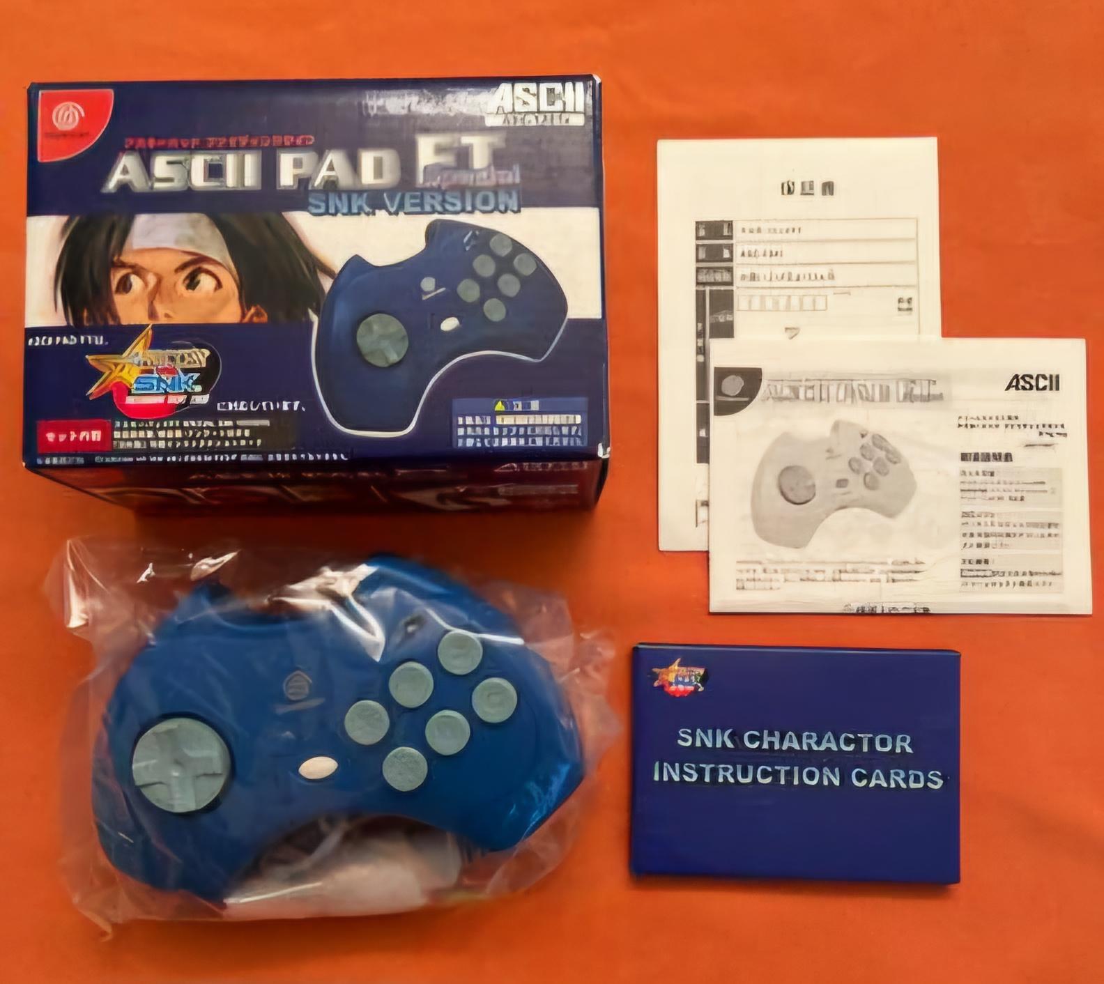 Ascii Pad FT [Blue Edition] Prices JP Sega Dreamcast | Compare Loose ...