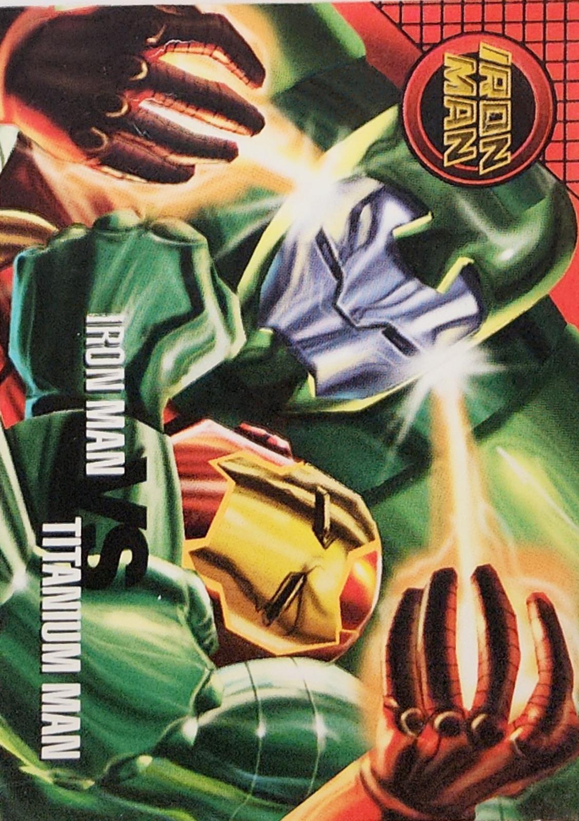 Iron Man Vs. Titanium Man #99 Prices | Marvel 1996 Fleer Vision ...