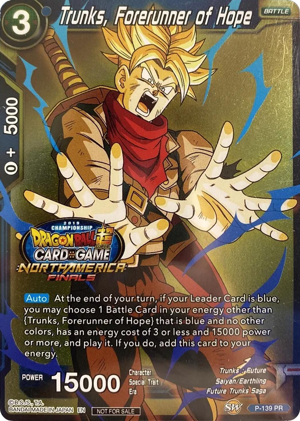 Trunks, Forerunner of Hope [Championship Final 2019] P-139 Preise ...