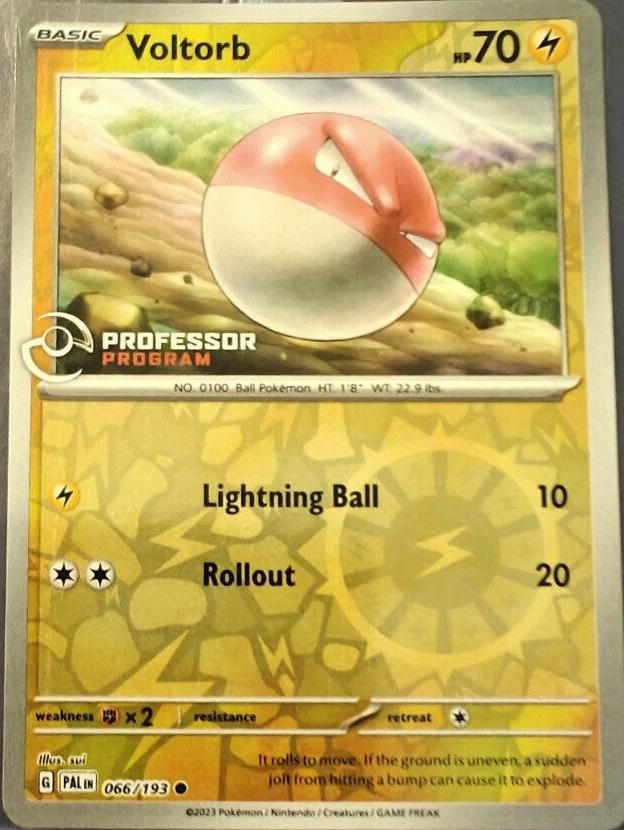 Цены на Voltorb [Professor Program] #66 | Pokemon Paldean Fates ...