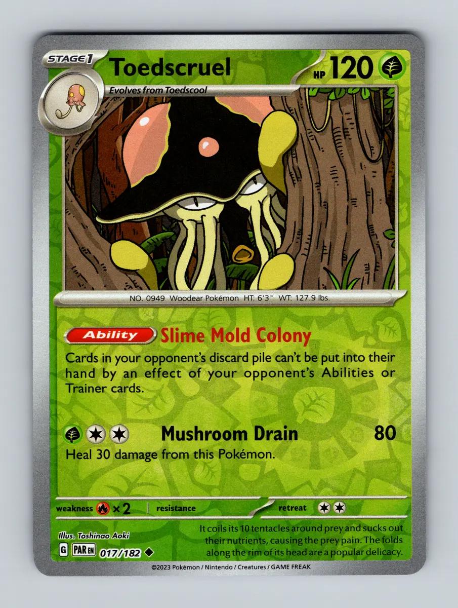 Toedscruel [Reverse Holo] #17 Prices | Pokemon Paradox Rift | Pokemon Cards