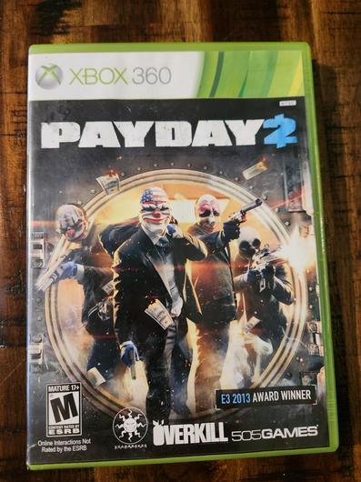 Payday 2 | Item, Box, and Manual | Xbox 360
