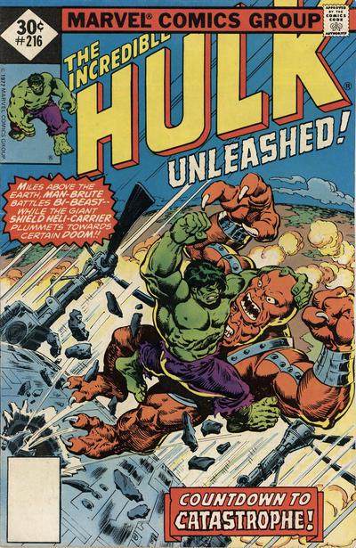 The Incredible Hulk [Whitman Blank UPC Box] #216 (1977) Prices ...