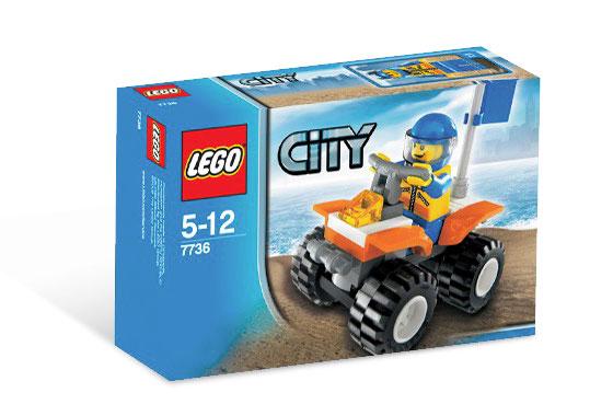 Coast Guard Quad Bike #7736 LEGO Set Prices | New, Boxed, Loose Values