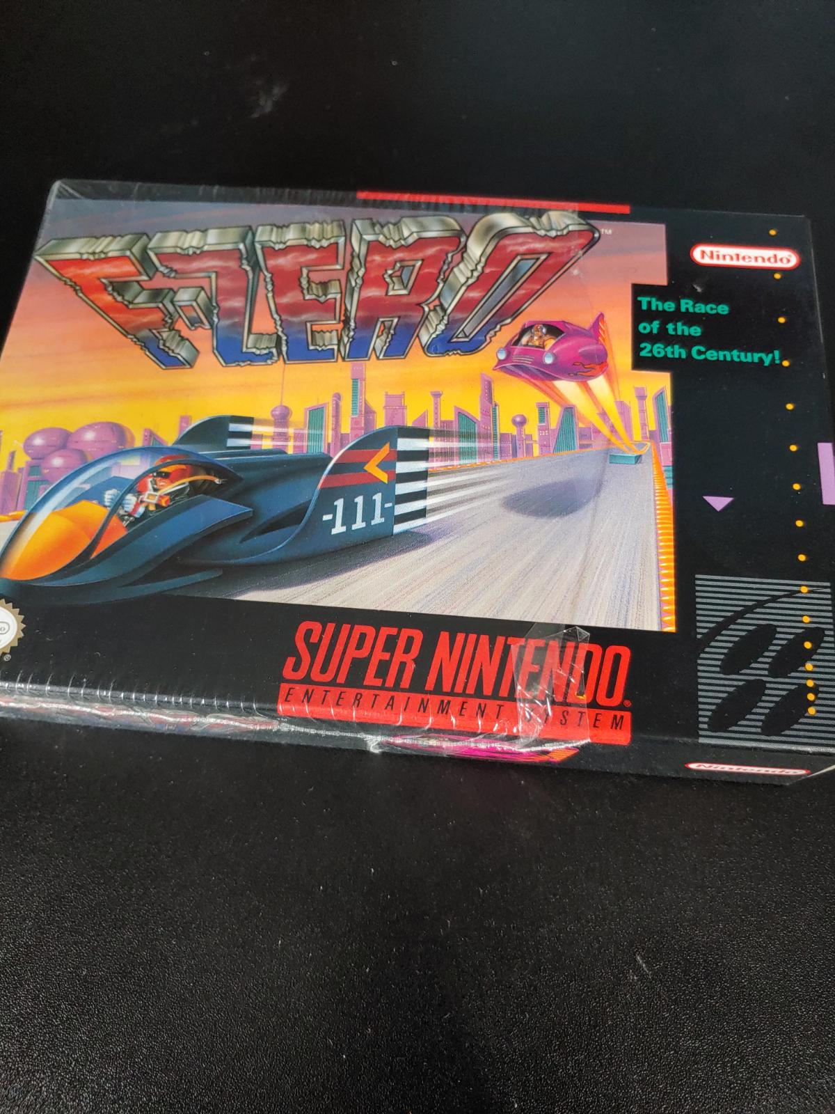 F-Zero | Item, Box, and Manual | Super Nintendo