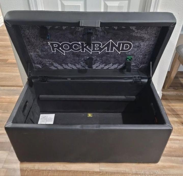 Rock Band Storage Ottoman Prices Wii | Compare Loose, CIB & New Prices
