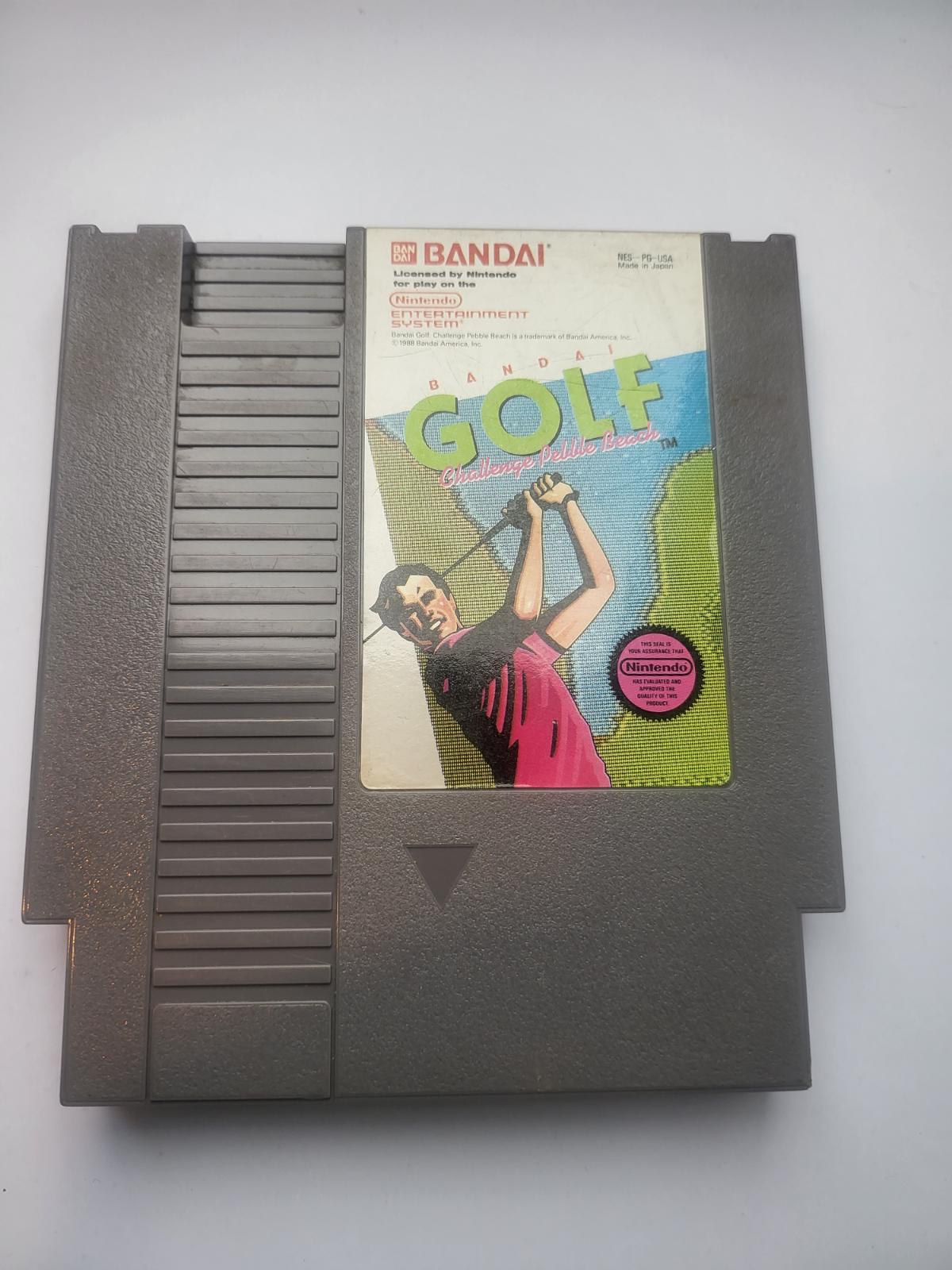 Bandai Golf Challenge Pebble Beach | Item only | NES