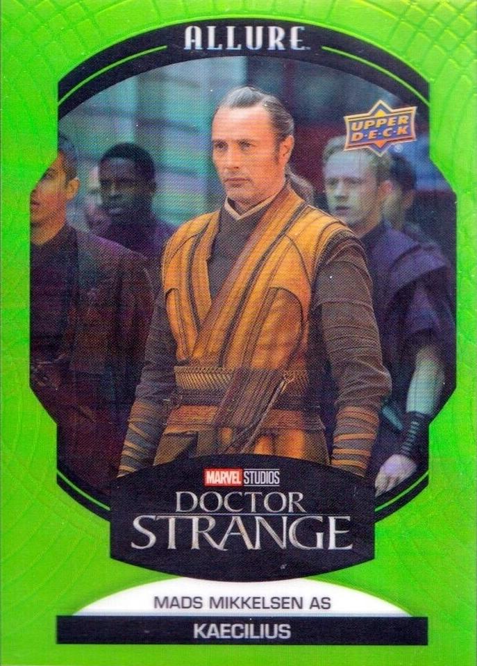 Mads Mikkelsen as Kaecilius [Green Quartz] #54 Prices | Marvel 2022 ...