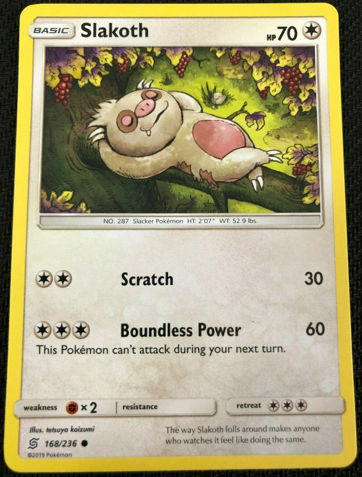 Slakoth #168 Prices | Pokemon Unified Minds | Pokemon Cards