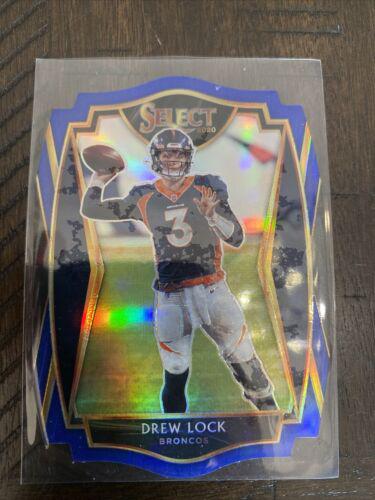 Drew Lock [Blue Prizm Die Cut] #126 Prices | 2020 Panini Select ...