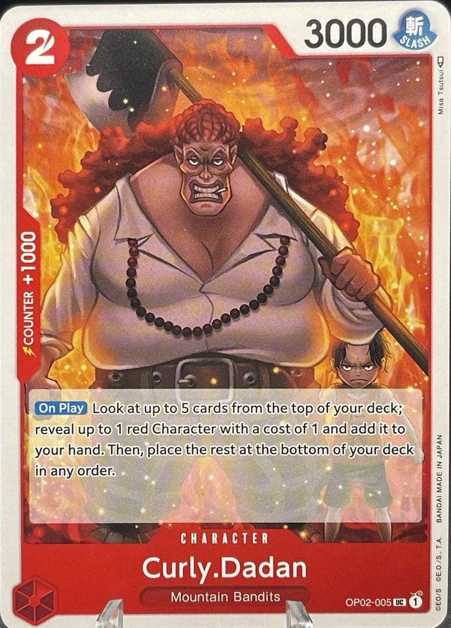 Curly.Dadan OP02-005 Prices | One Piece Paramount War | One Piece Cards