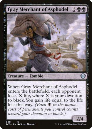 Gray Merchant of Asphodel #80 Prices | Magic Starter Commander Decks ...
