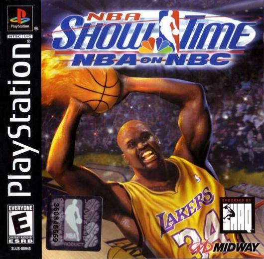 NBA Showtime NBA on NBC | Item, Box, and Manual | Playstation