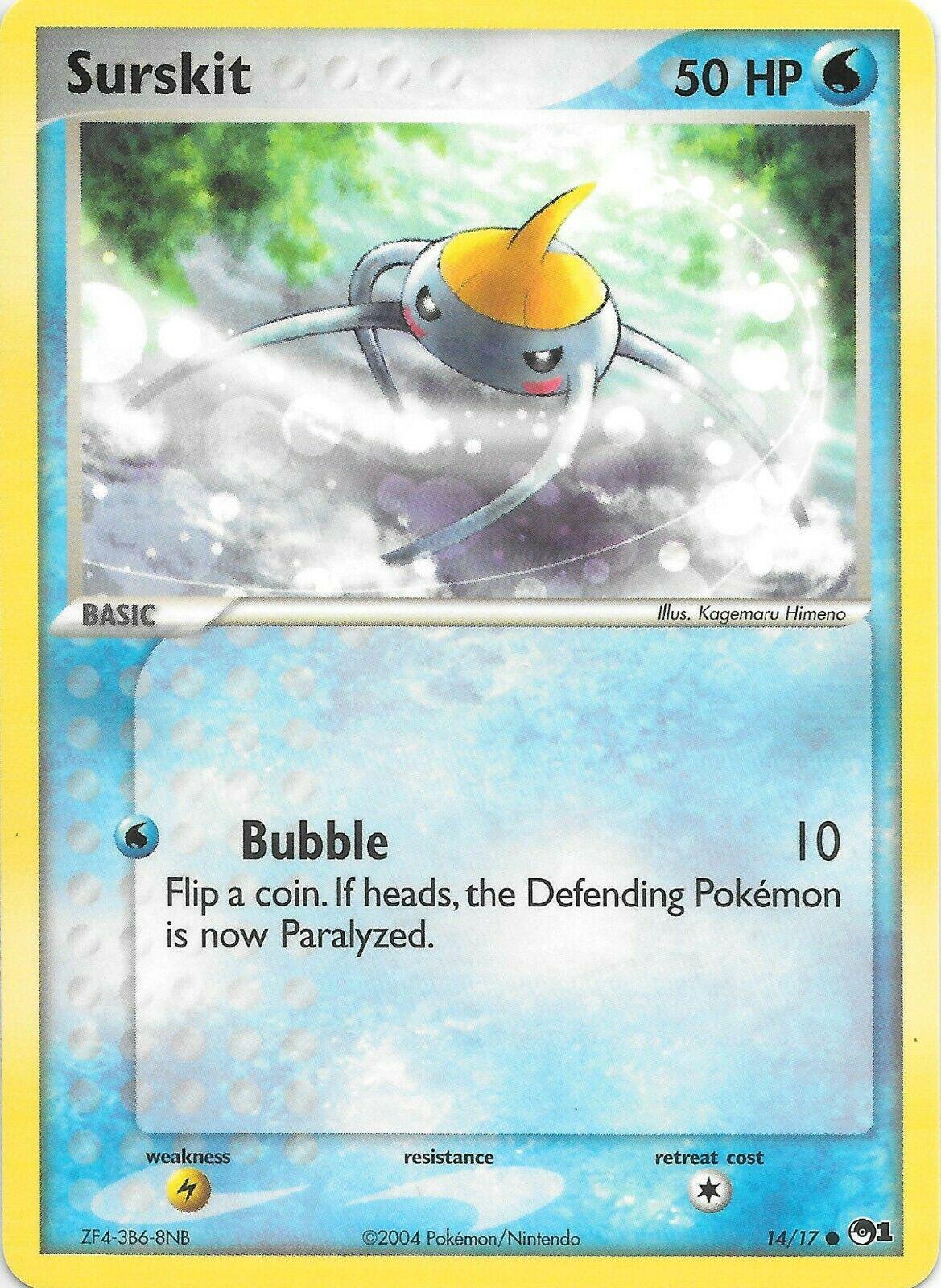 Surskit #14 Prices | Pokemon POP Series 1 | Pokemon Cards