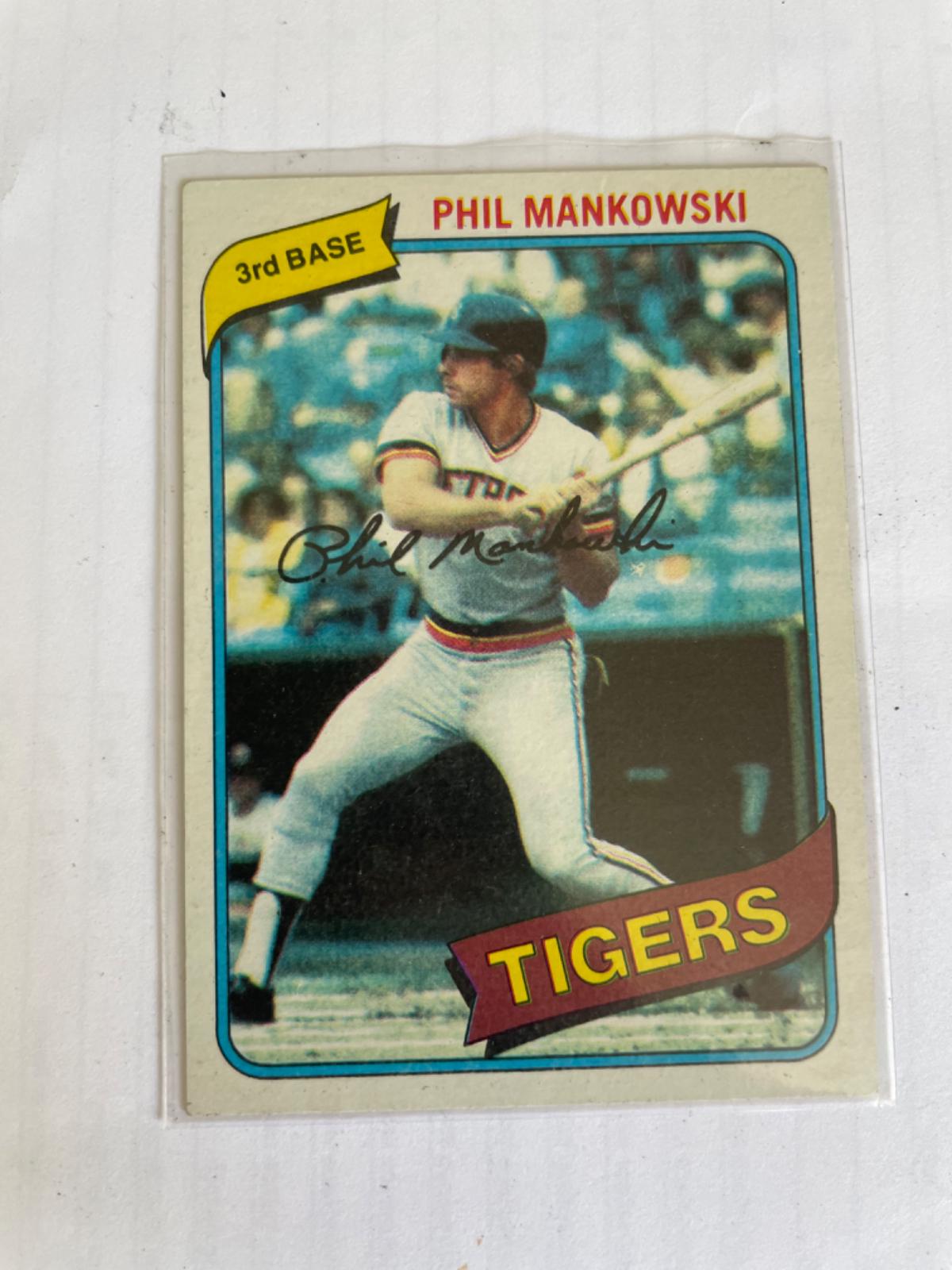 Phil Mankowski | Ungraded | 1980 Topps