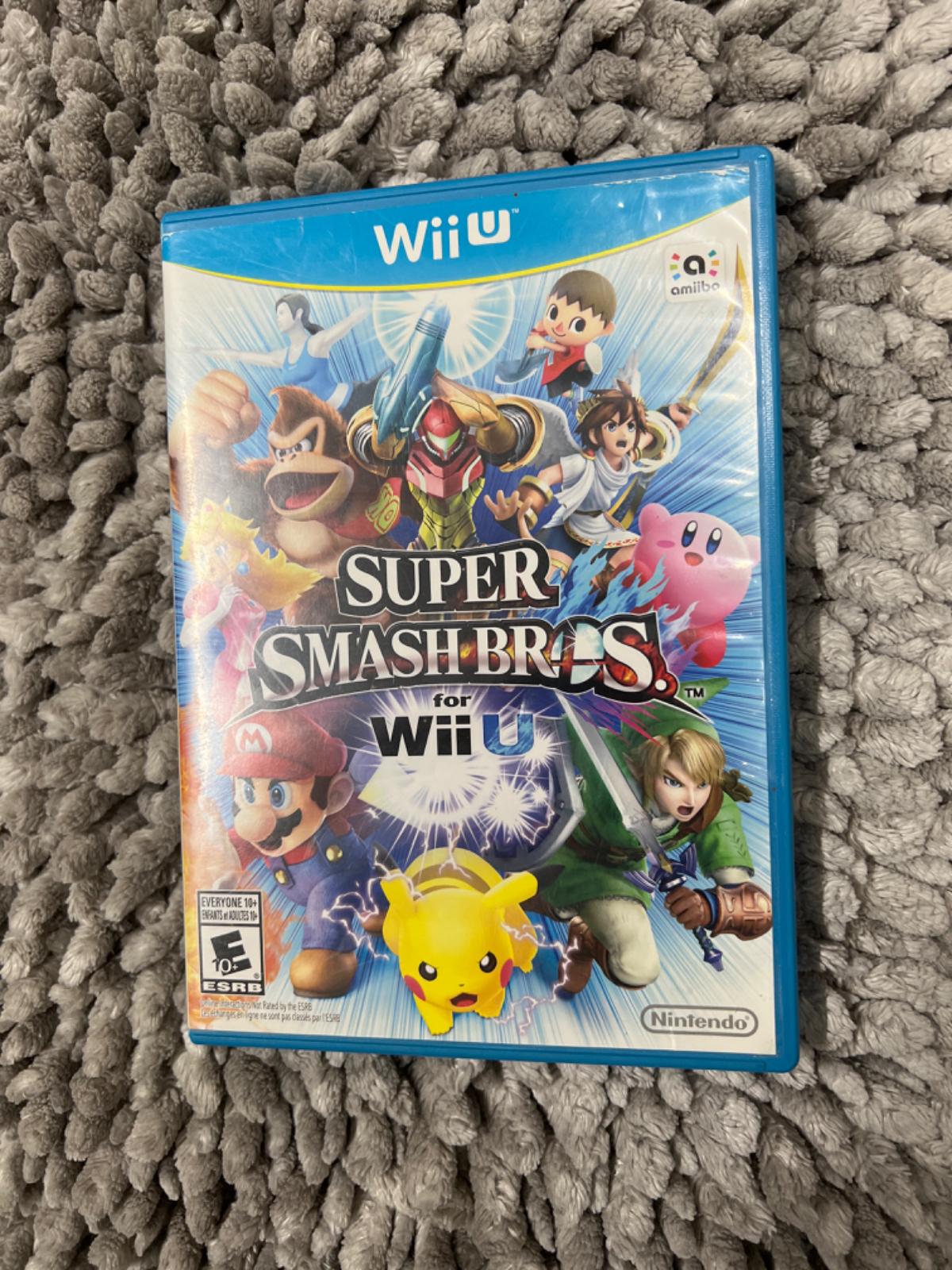 Super Smash Bros. | Item, Box, and Manual | Wii U