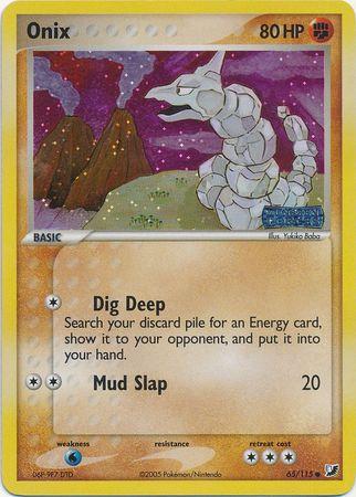 Onix [Reverse Holo] #65 Prices | Pokemon Unseen Forces | Pokemon Cards