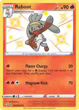 Raboot #SV016 Prices | Pokemon Shining Fates | Pokemon Cards